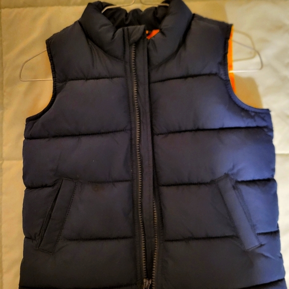 Old Navy | Jackets & Coats | Toddler 4t Old Navy Vest Navy Blue With ...